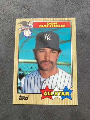 1987 TOPPS TIFFANY COLLECTORS SET #606 - DON MATTINGLY - ALL-STAR | eBay