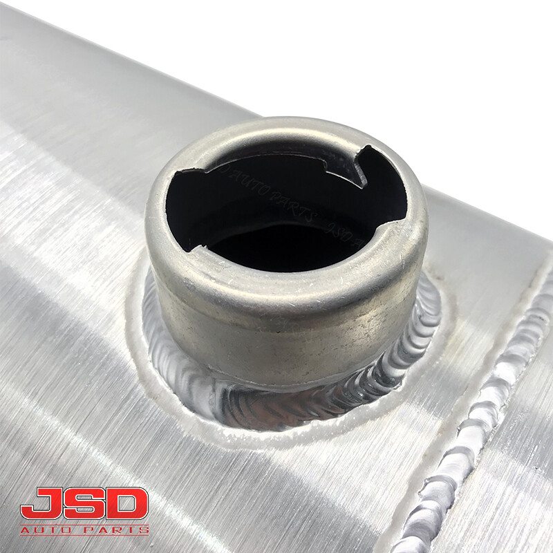 10 Gal Aluminum Fuel/Gas Tank 10"x30" End Fill 1/4"NPT Outlet W ...