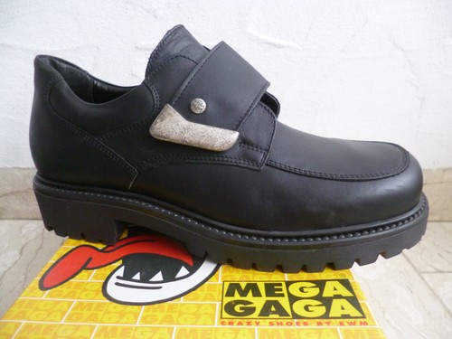 Mega Gaga Slipper Shoes Sport Shoes Leather Black New | eBay Australia