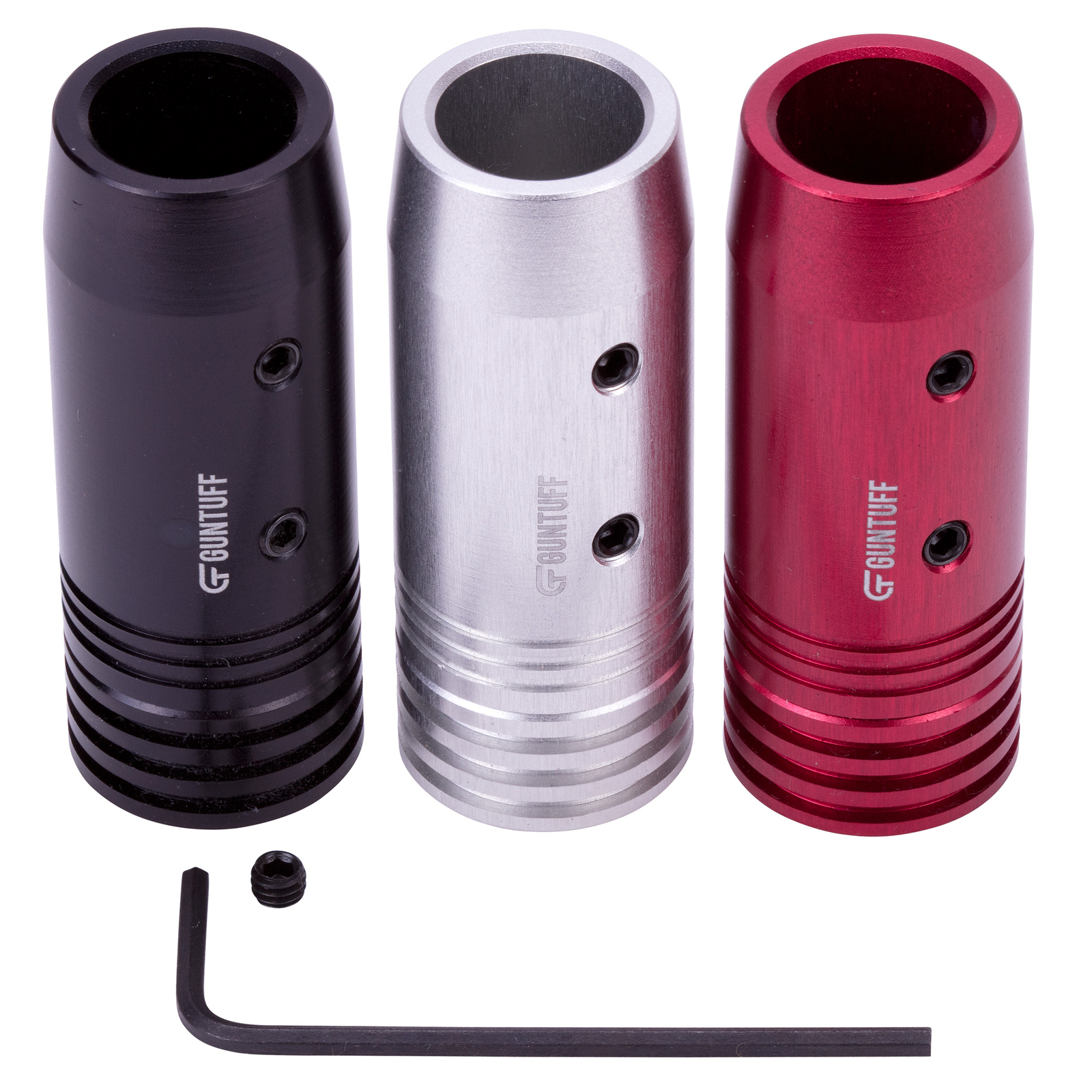 GunTuff Silencer Adaptor 15mm - 1/2" UNF (20 TPI) Airgun Slide On ...