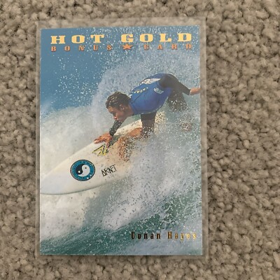 Vintage 1994 Futera Limited Release Of 1000 Hot Gold Surf Bonus Card ...