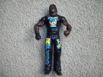 2011 Mattel R-TRUTH WWE/WWF Pro Wrestling Figure WcW AEW NWO IMPACT NXT ...