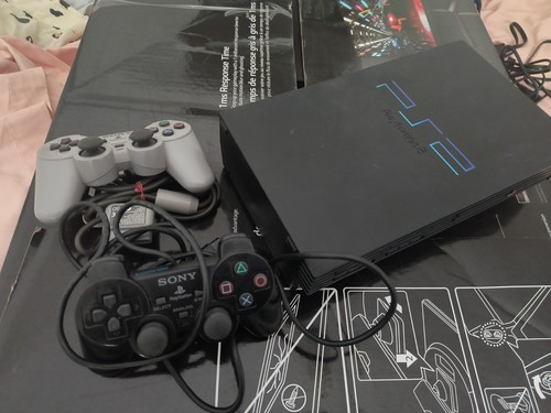 Sony PlayStation 2 PS2 Fat Console SCPH-50001 w/cables, 2 Controller | eBay