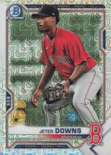 2021 Bowman #BCP-107 Jeter Downs Chrome Prospects Mojo Refractor | eBay