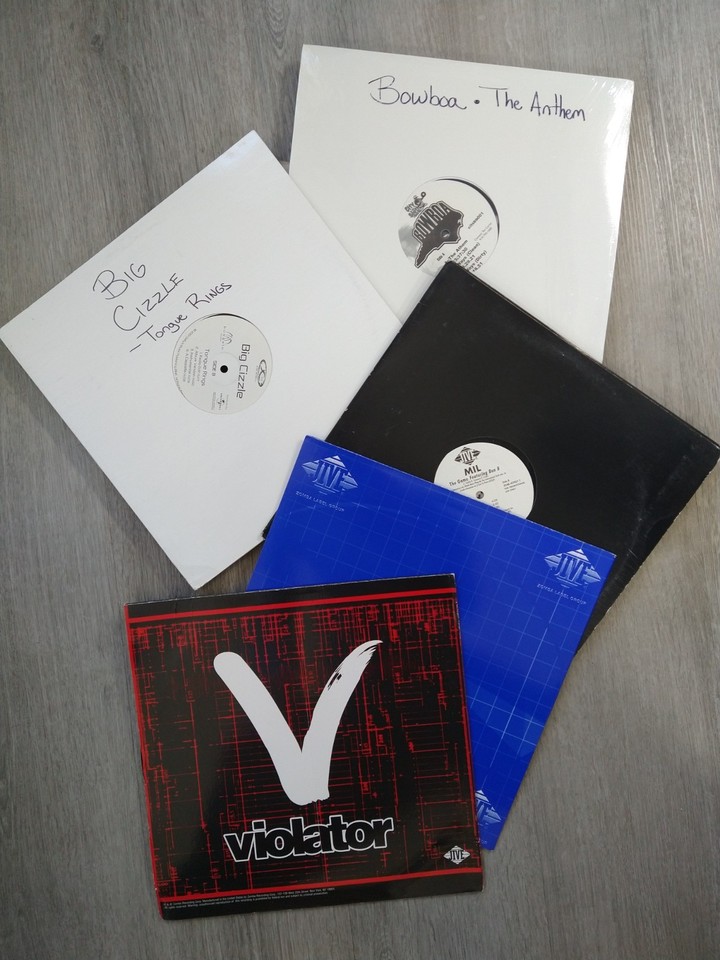Rap & Hip Hop Vinyl Records Singles Collection (99 Records Y2K Era ...