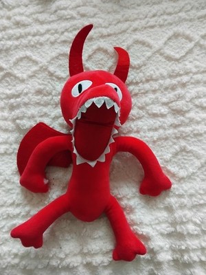 Rainbow Friends 12 Plush - Villian Maroon Red | eBay UK