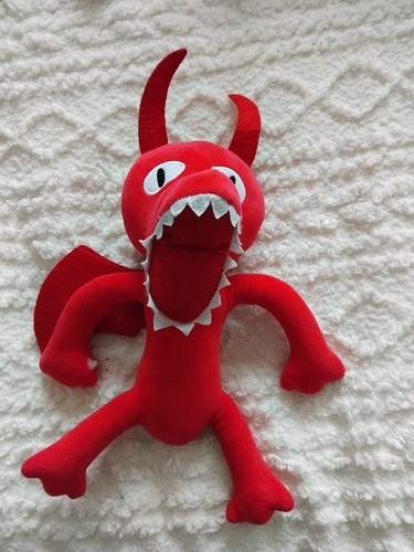 Rainbow Friends 12 Plush - Villian Maroon Red | eBay UK