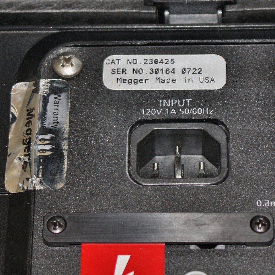 DAMAGED - Megger High Pot Tester 230425, 5 kV DC, 4 kV AC, Hipot | eBay