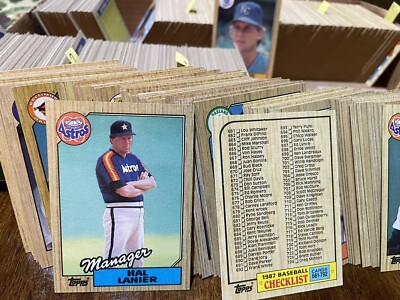 1987 Topps Baseball Cards Complete Your Set U Pick #'s 735-792 NM/MT | eBay