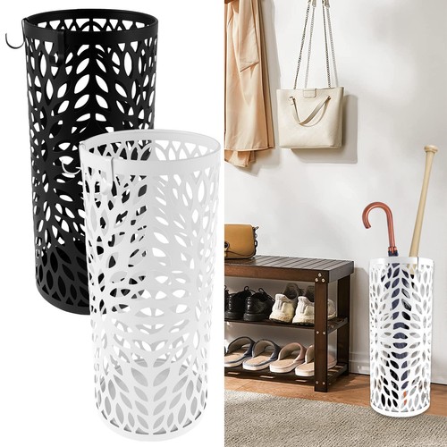 Umbrella Stand Iron Round Umbrella Holder for Entryway Free Standing ...
