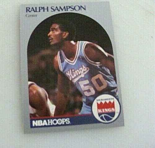 RALPH SAMPSON - card #261 - SACRAMENTO KINGS - HOOPS 1990-1991 - NBA ...