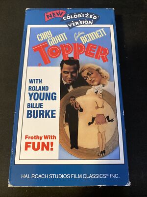 Topper (VHS, 1987) Colorized Version - Cary Grant Vintage 13132960807| eBay