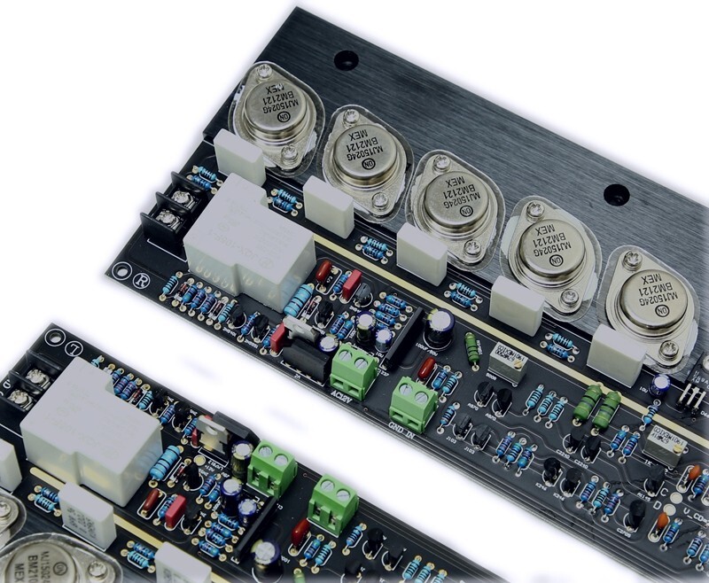 High Power E505 Gold Seal Tube Pure Rear Stage Power Amplifier Board ...