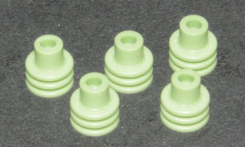 Silicone Seal 12015323 WEATHER PACK Green 2.03-2.8 mm cable size-Pack ...