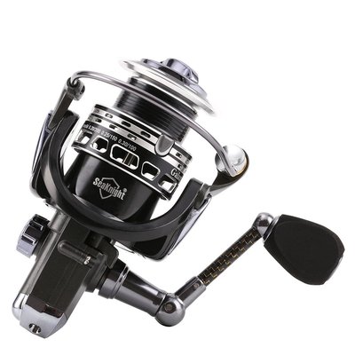 GA Spinning Reel 13BB Worm Shaft Structure 5.1:1 Carbon Fiber Handle ...