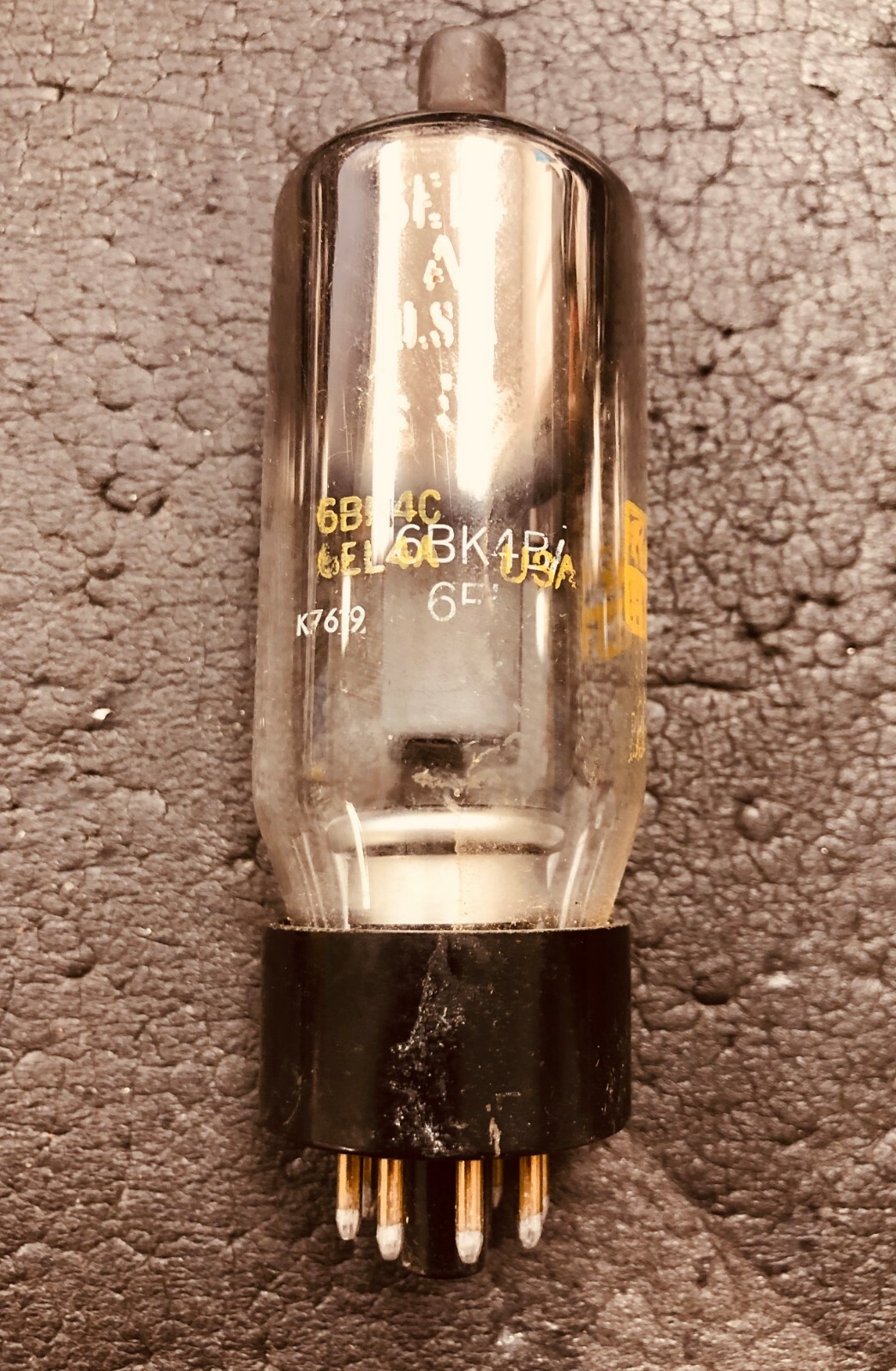 6BK4C / 6EL4A vacuum tube Realistic Lifetime Japan gold pins TESTED | eBay
