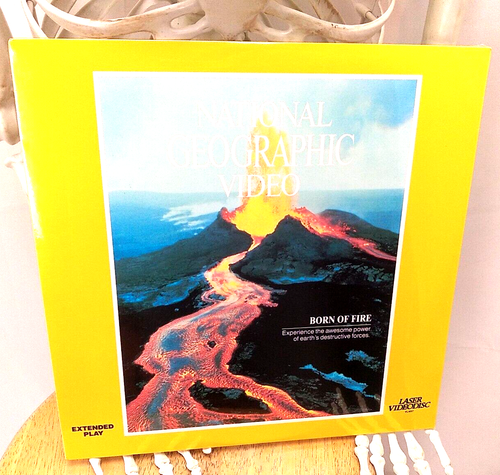 NATIONAL GEOGRAPHIC VIDEO BORN OF FIRE - Laserdisc - SEALED RARE ...