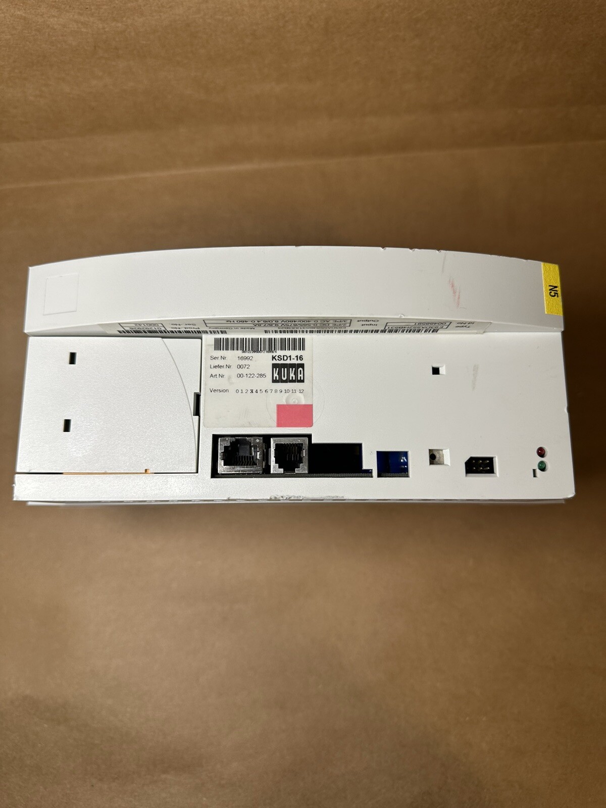 Kuka KSD1-16 Type E93DA552I4B531 Id No 00423969 Servo Drive Controller ...