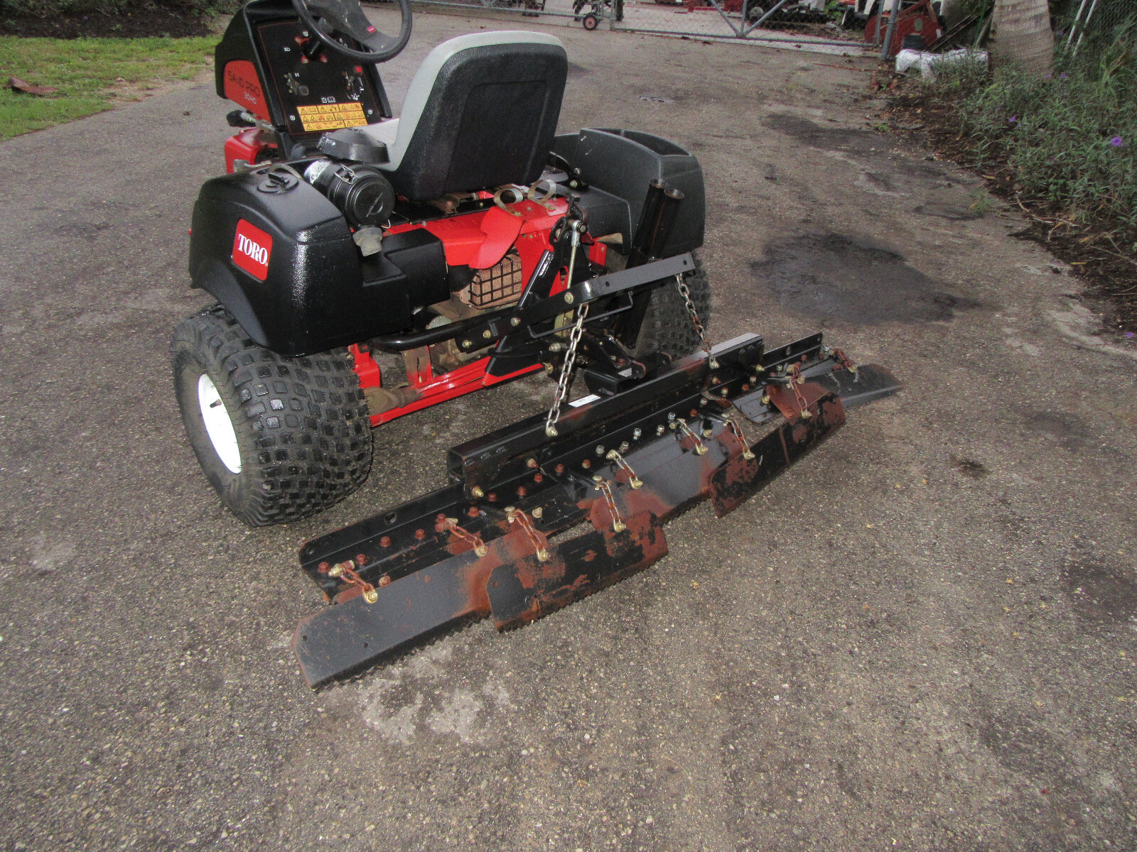 2014 Toro 3040 Sand Pro Sand Trap Rake QAS system Groomer Scarifier ...