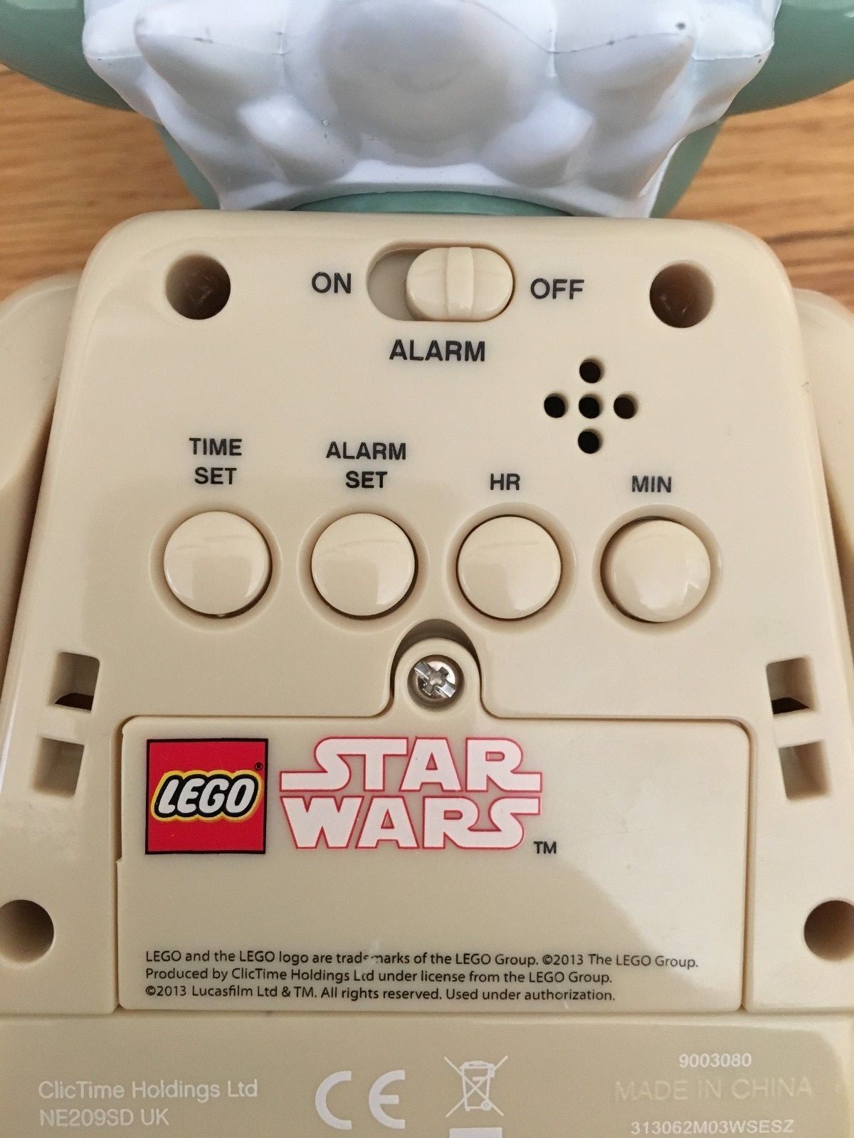 Collectible Lego Star Wars Yoda Alarm Clock Figure 2013 | eBay