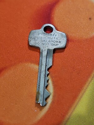 Best Lock Key University of Oklahoma 258L33 | eBay