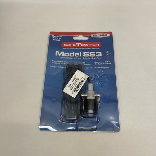 Rectorseal 97647 Safe-T-Switch SS3 Low Voltage Condensate Overflow Shut ...