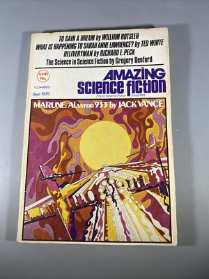 Amazing Science Fiction (September 1975) Vintage Science Fiction Pulp ...