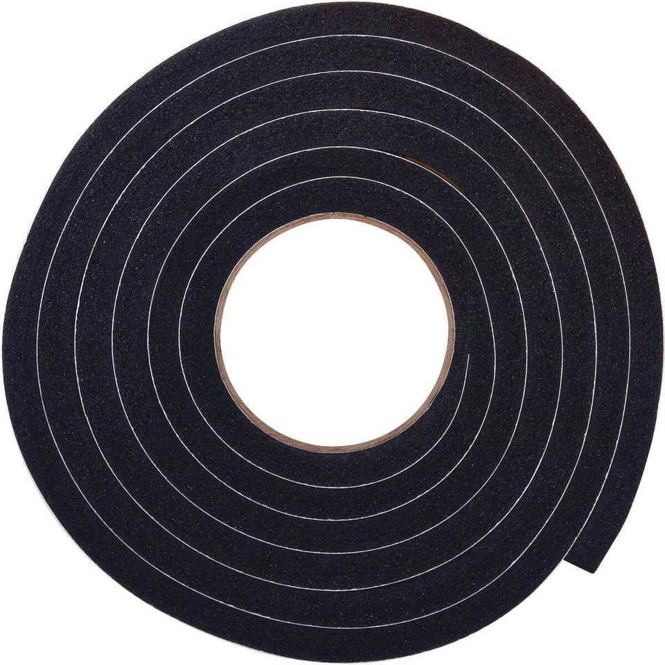 Do it Best 10 Ft. Self-Stick Foam Rubber Weatherstrip Tape R738HDB SIM ...