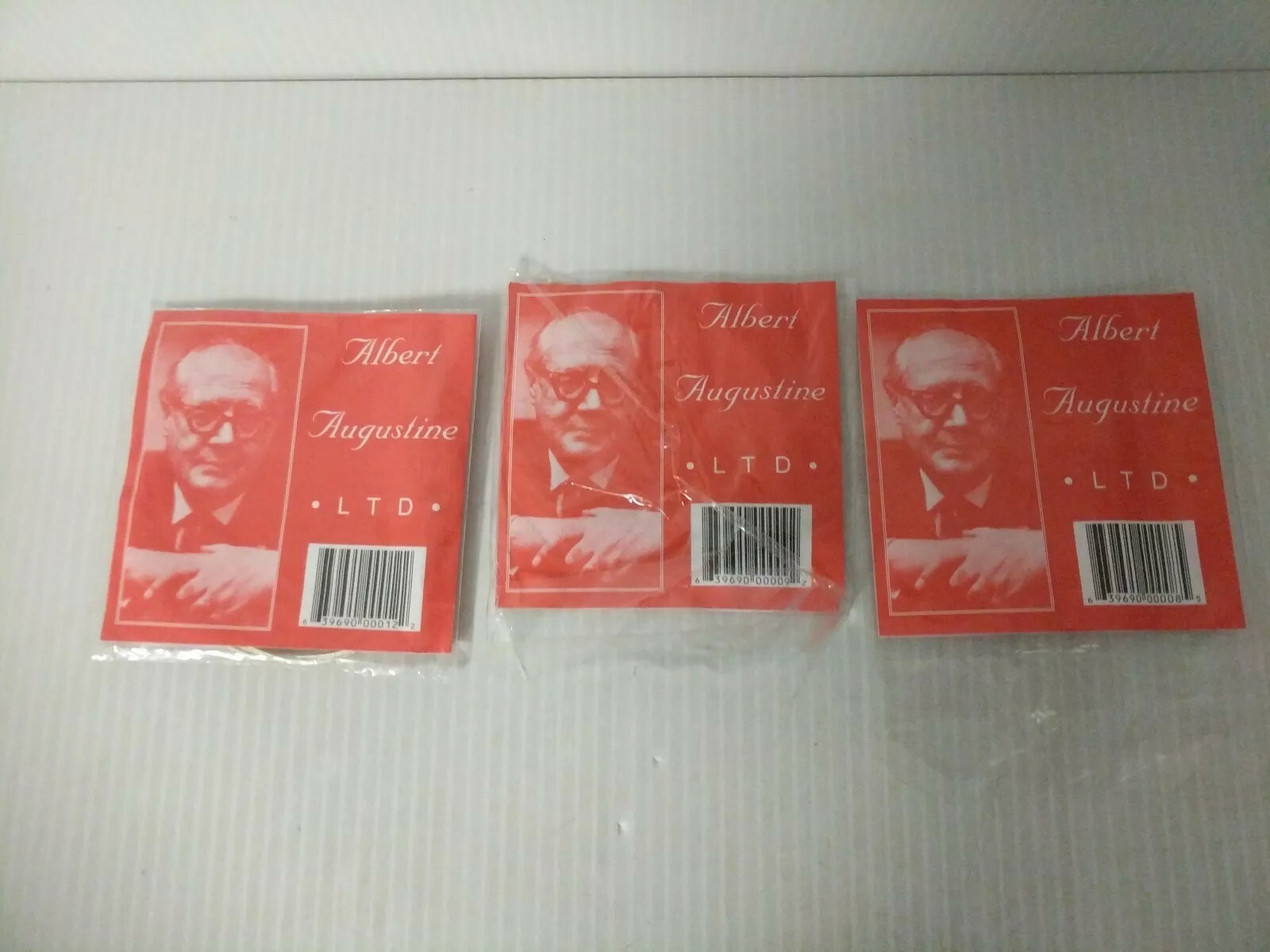 LOT OF 3 ALBERT AUGUSTINE LTD STRINGS FOR GUITAR RED | eBay