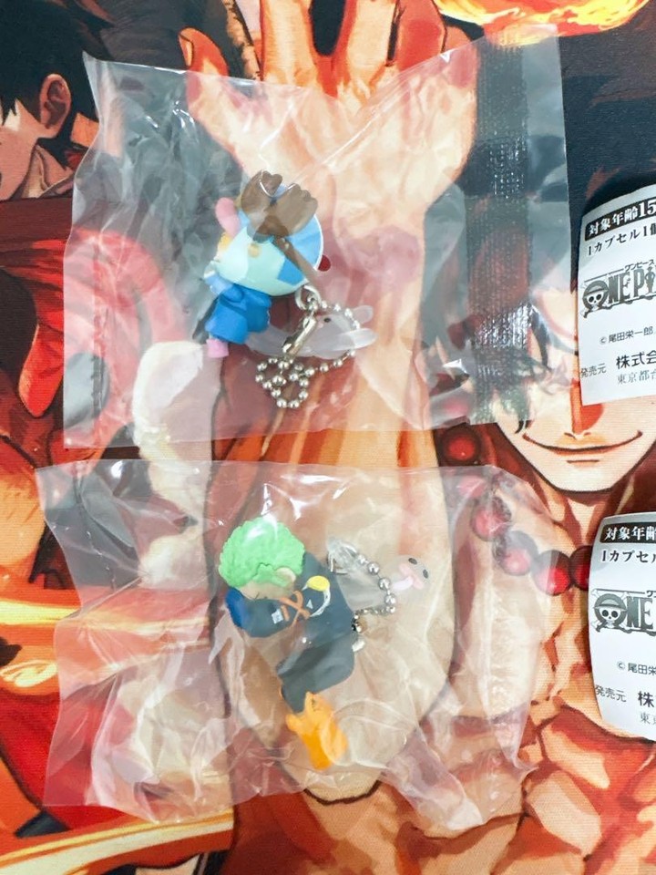 One Piece Negative Swing Zoro & Chopper 2-Piece Figure Set with Manual ...