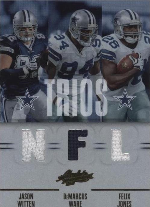 2010 Panini Absolute Memorabilia - Team Trios Materials Jason Witten ...