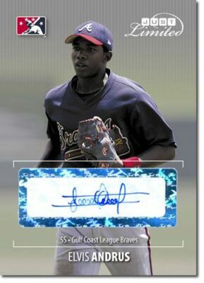 2006 ELVIS ANDRUS Autograph Rookie SILVER Auto RC #/100 | eBay