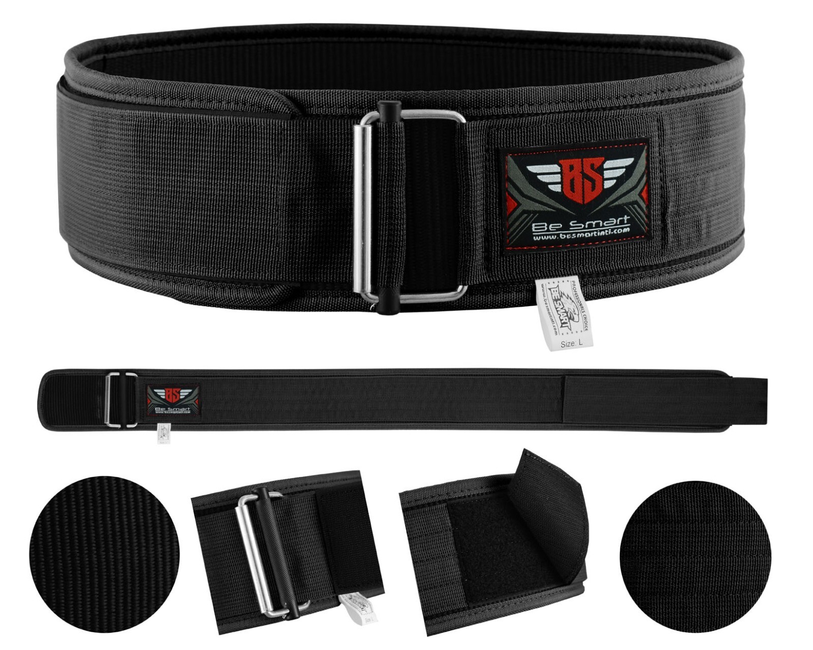 Weight Lifting Belt Gym Back Support Fitness Bodybuilding Training ...