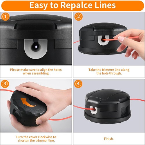 SPEED FEED HEAD LARGE 4.1INCH FAST LOAD TRIMMER LINE BUMP HEAD ...