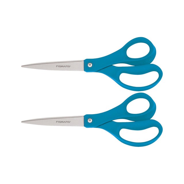 Fiskars Performance Scissors 8 Inches Straight Blue for sale online | eBay