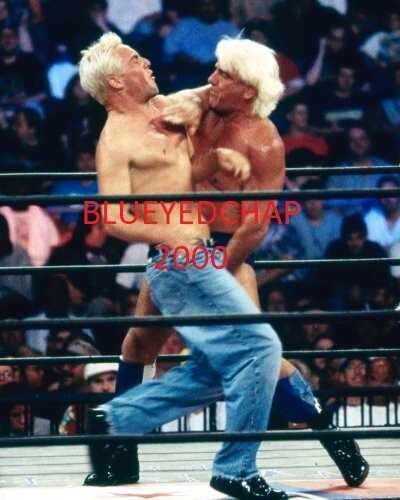 DAVID FLAIR VS RIC FLAIR WRESTLER 8 X 10 WRESTLING PHOTO WWF WCW | eBay