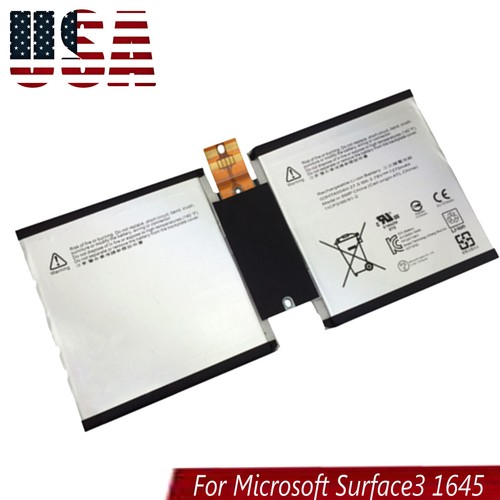New Battery for Microsoft Surface 3 model 1645 G3HTA003H G3HTA004H ...