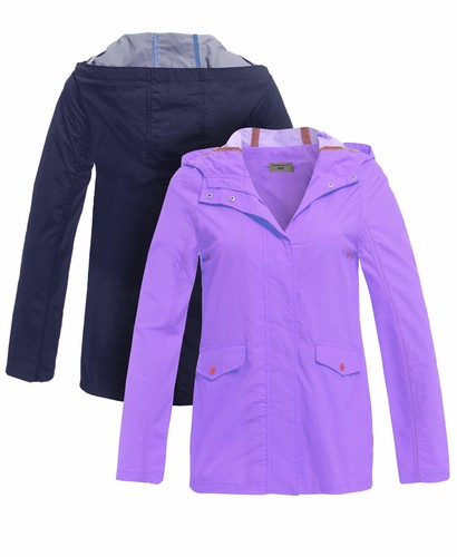 Girls Rain Mac Showerproof Raincoat Jacket Ages Size 7 to 13 Years ...