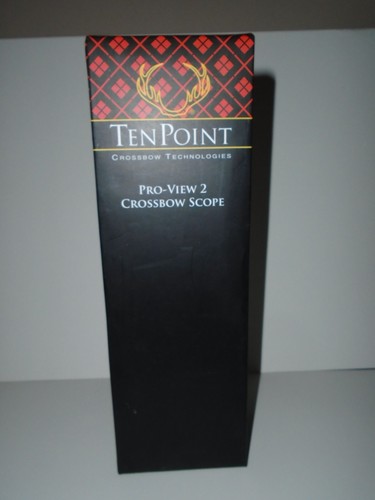 Tenpoint Crossbow Scope Illuminated 3x Multi-Line Red/Grn Dot Pro-View ...