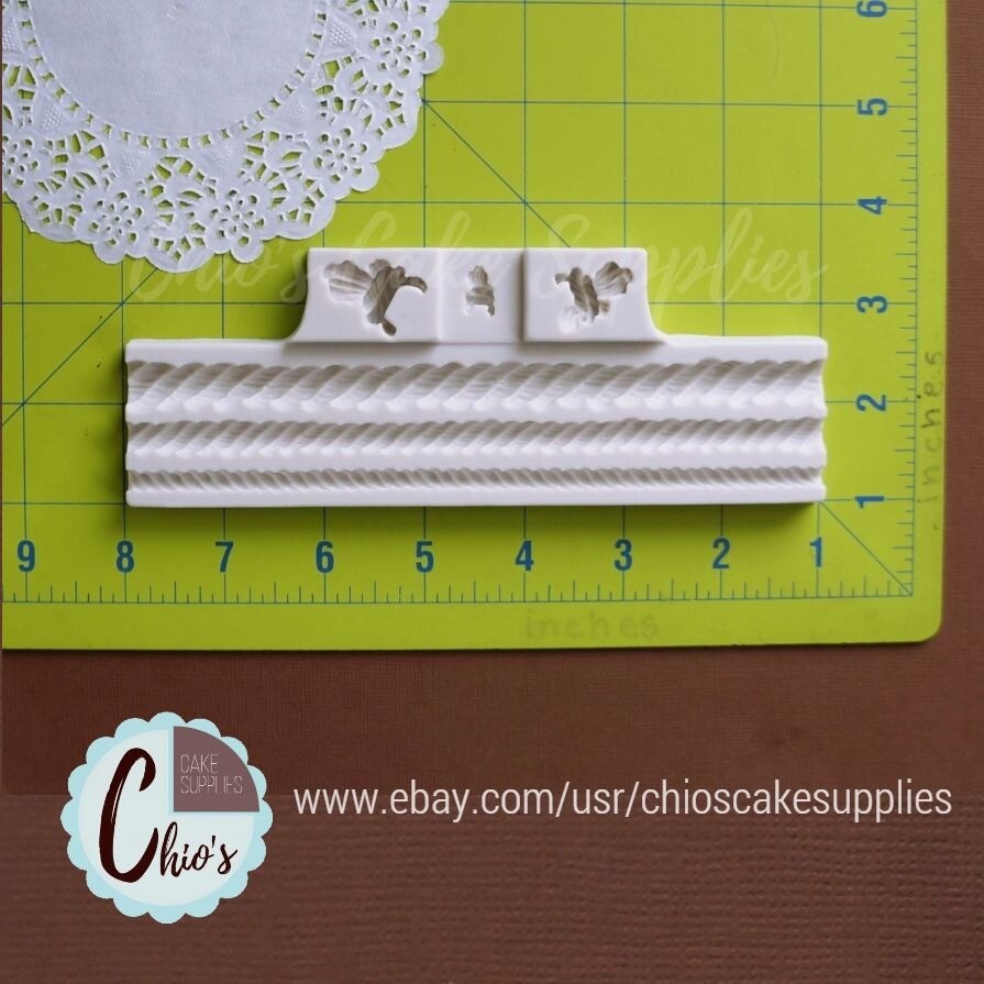 Rope and knots silicone mold. 3 rope cavities plus 3 knots cavities. | eBay