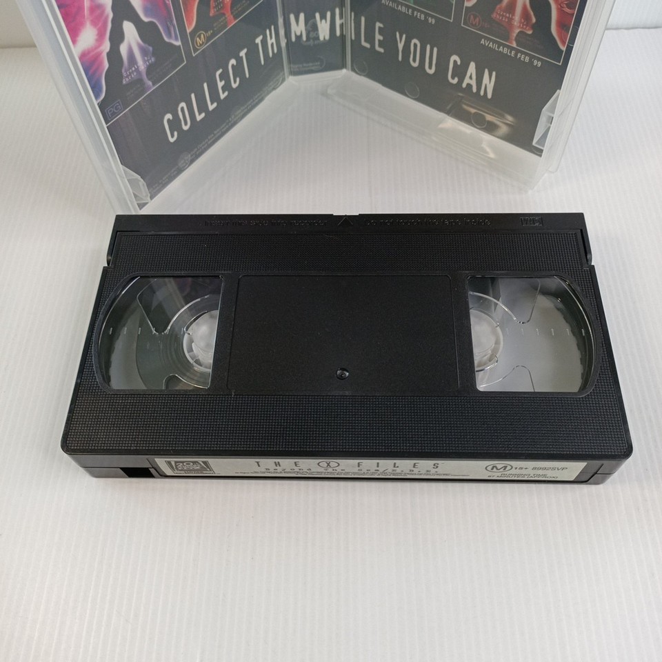 The X Files Beyond The Sea E.B.E. VHS Video Cassette David Duchovny ...