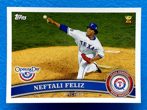 2011 Topps Opening Day Neftali Feliz #203 | eBay