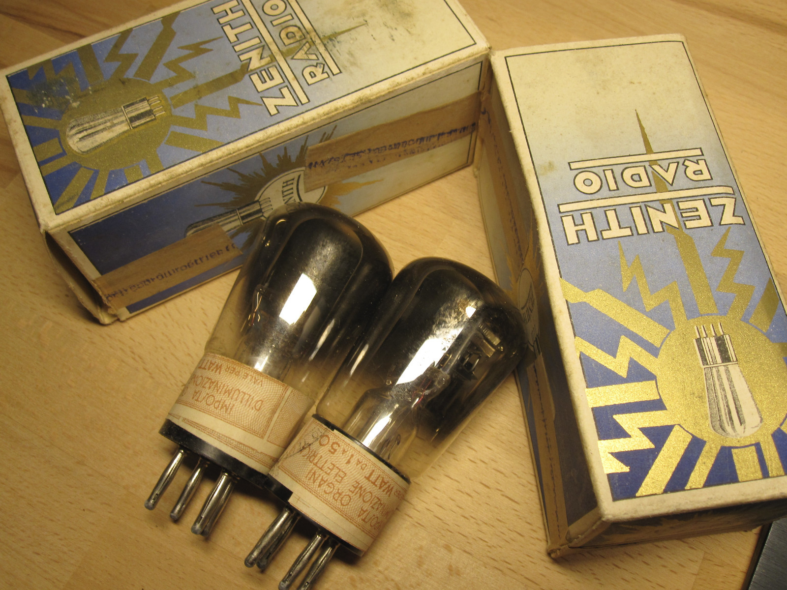 L409 ZENITH röhre re084 Telefunken nos nib tube röhren re604 rs237 300b ...