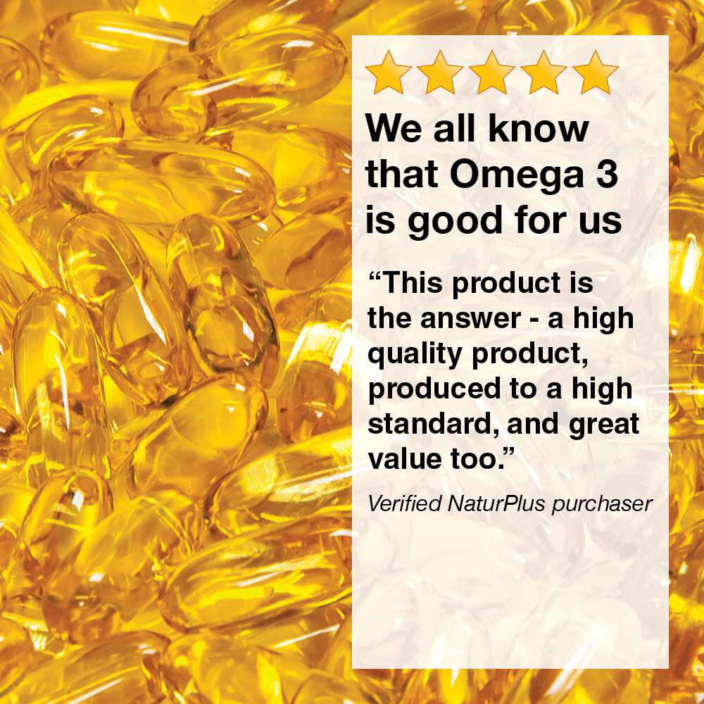 OMEGA-3 Fish Oil 1000mg - 1000 Capsules - NaturPlus | eBay