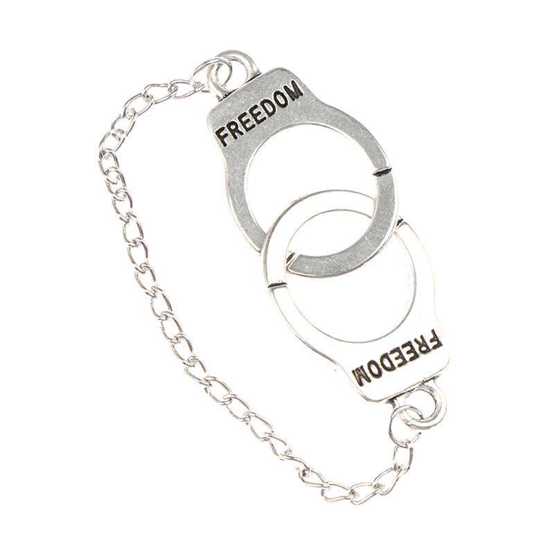 Dollhouse Miniature Simulation Handcuffs Toy Hand Cuffs Dollhouse Deco ...