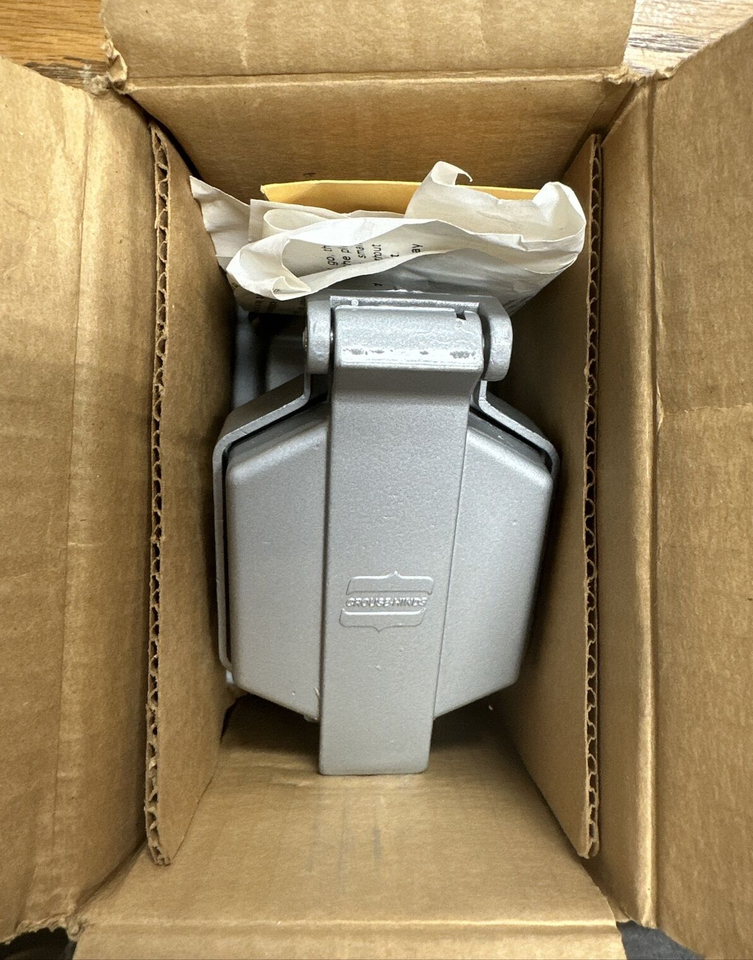 CROUSE-HINDS ENR5151 ARK-GARD RECEPTACLE 15A 125VAC **NEW-IN BOX** | eBay