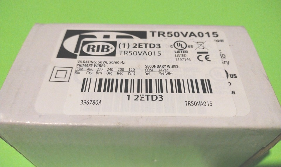 Functional Devices TR50VA015 Transformer, 50VA, 480/277/240/208/120 to ...