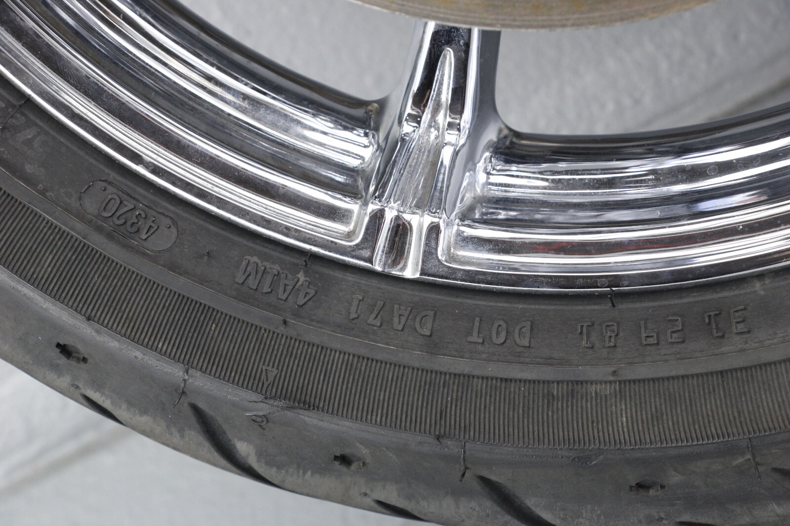 2014-21 Harley Davidson Slicer CVO Chrome Front Wheel 17 X 3 Leak ...