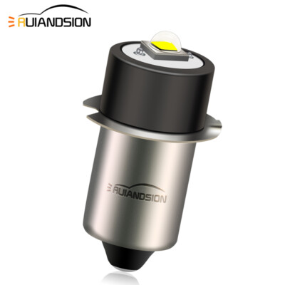 6000K White Updated PR2 P13.5S LED Flashlight Bulb Torch Lamp 1/ 2/ 3 ...