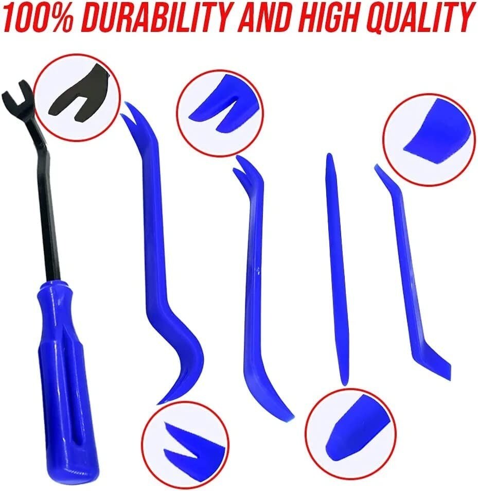 Mean Mug Auto 120 Pcs Car Clips kit 6.3mm 8mm 9mm & 10mm With Tools Kit ...